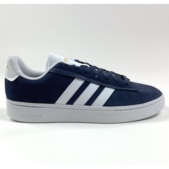 adidas | Shoes | Adidas Grand Court Alpha Mens 1 White Blue Leather ...